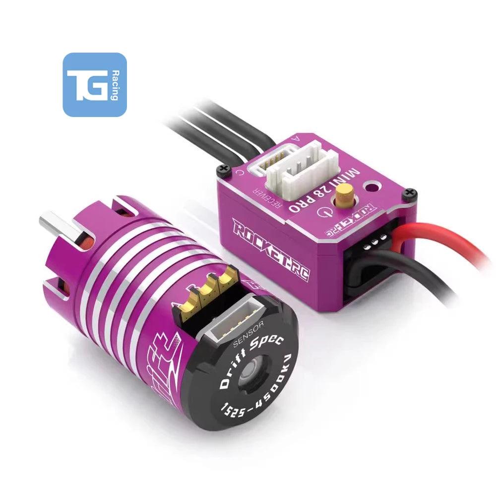 ROCKET-RC Rocket 1525 Brushless Motor & 30A ESC for 1/24, 1/28, 1/36 RC ...