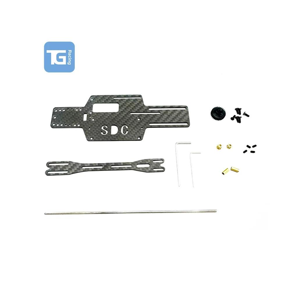 Wltoys K969/989 Carbon Fiber Chassis Kit | Adjustable Wheelbase 98-124mm